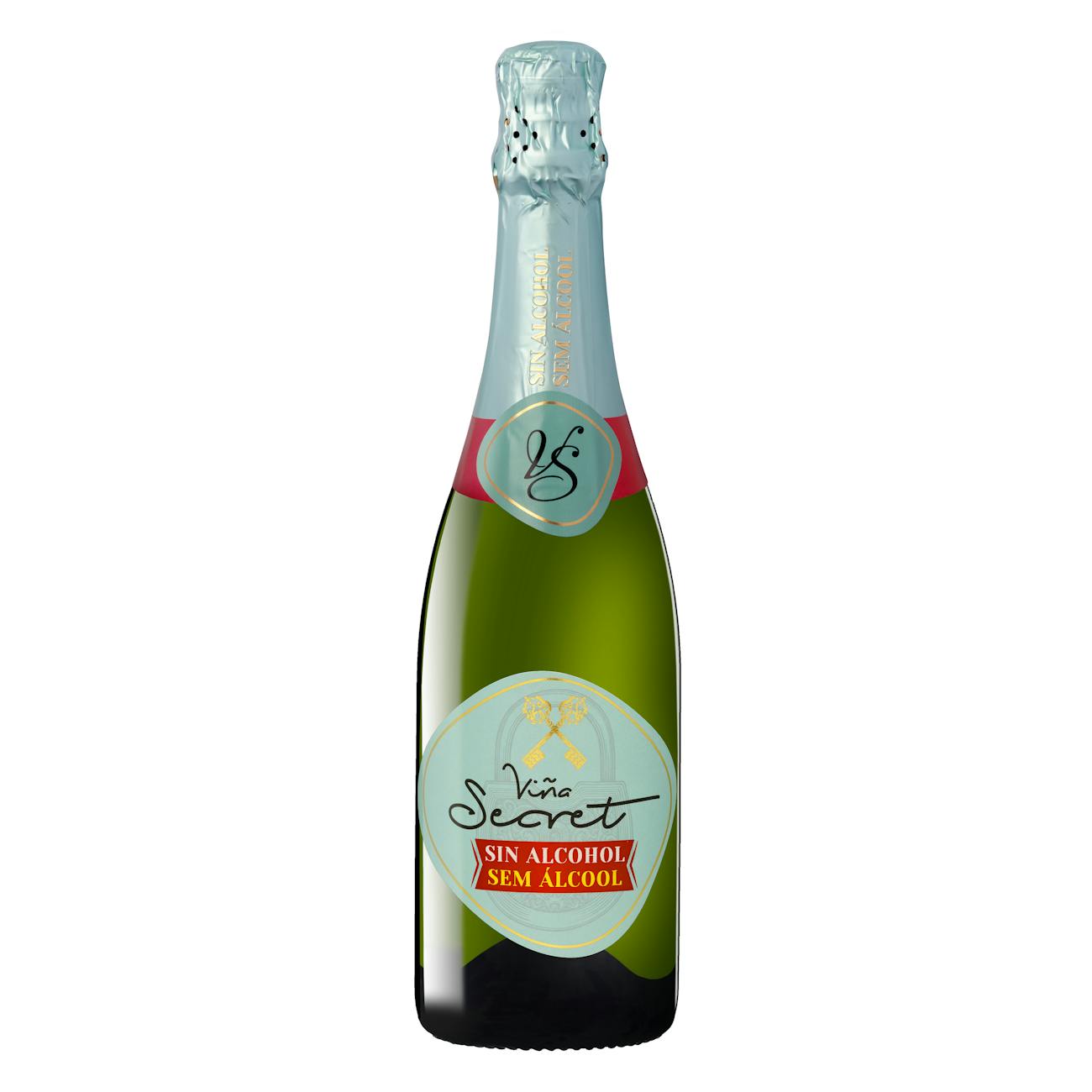 Vino espumoso sin alcohol 0,0% Viña secret