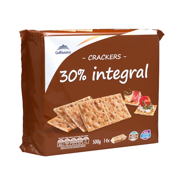 Crackers 30% integral Galbusera | Mercadona compra online