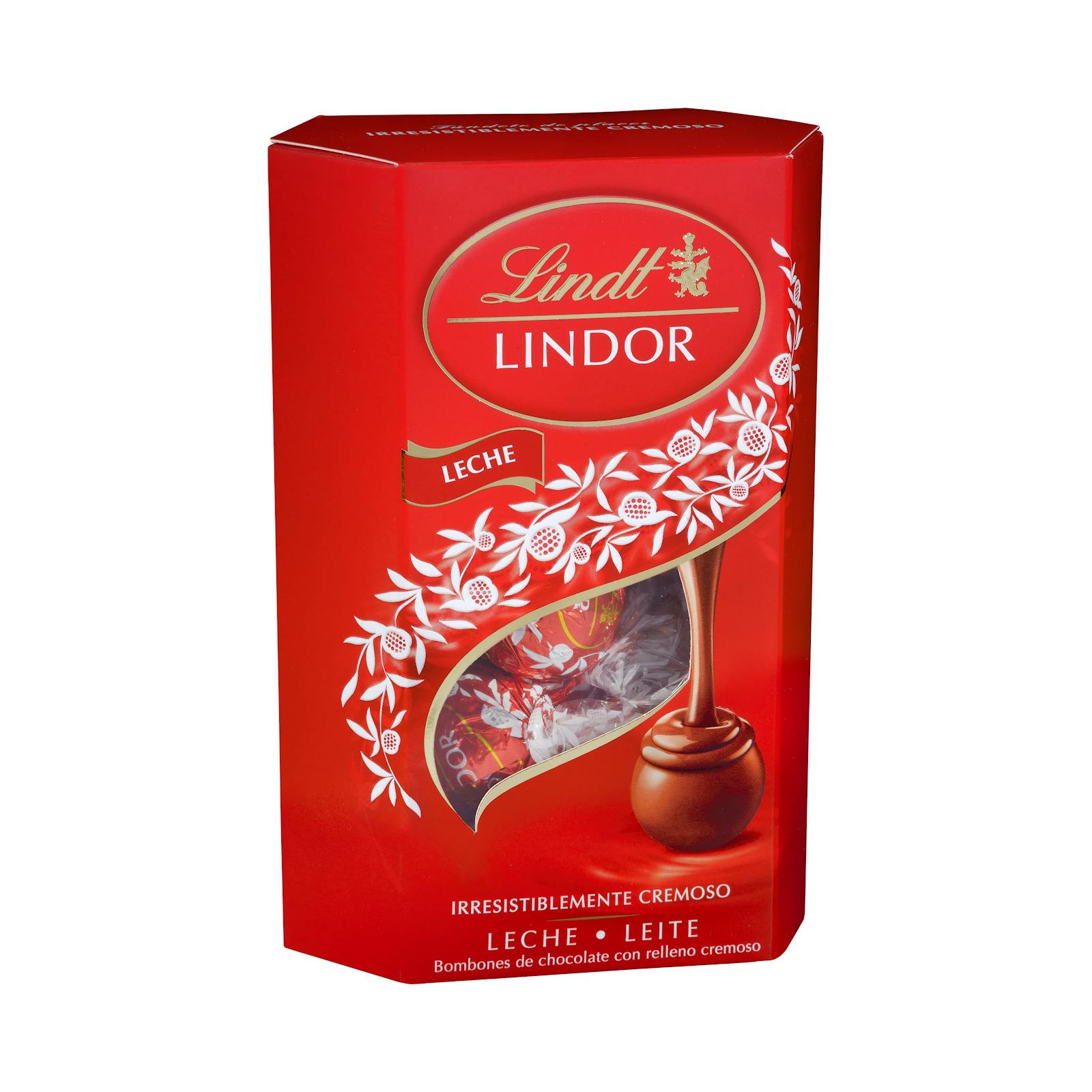 Bombón de chocolate con leche Salted Caramel Lindt Lindor 200 g. en ...