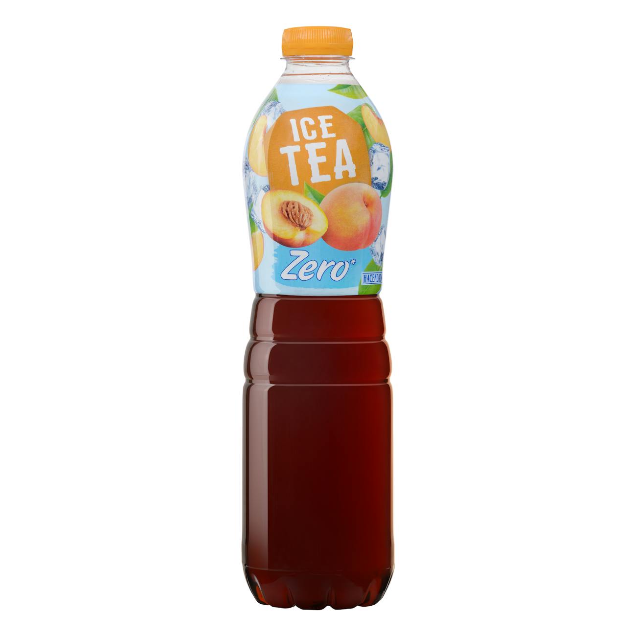 Refresco ice tea sabor melocotón Hacendado zero