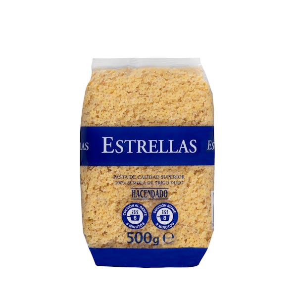 Pasta estrellas Hacendado | Mercadona compra online