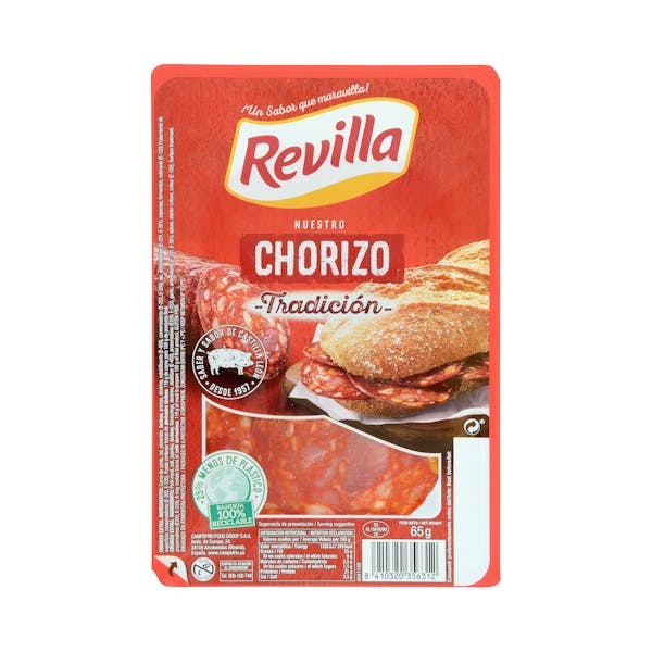 Chorizo lonchas Revilla | Mercadona compra online