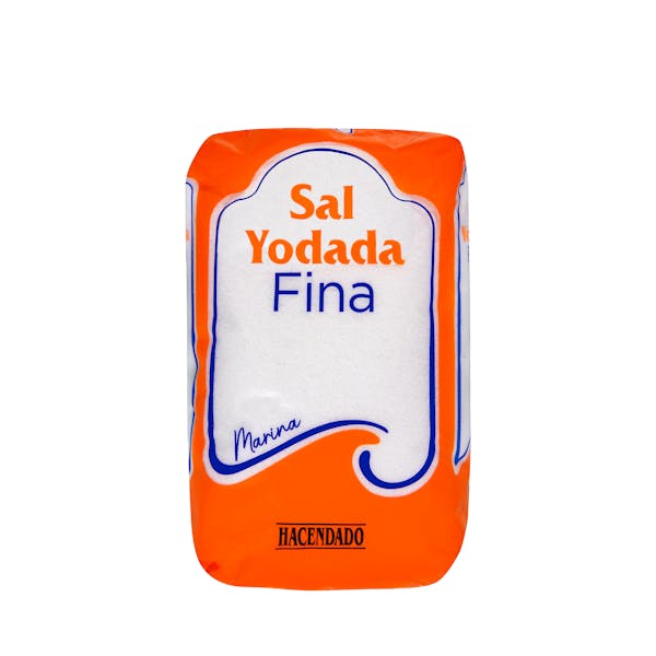 Sal yodada fina Hacendado | Mercadona compra online
