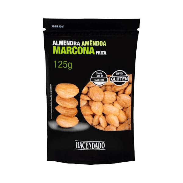 Almendra marcona Hacendado frita con sal | Mercadona compra online