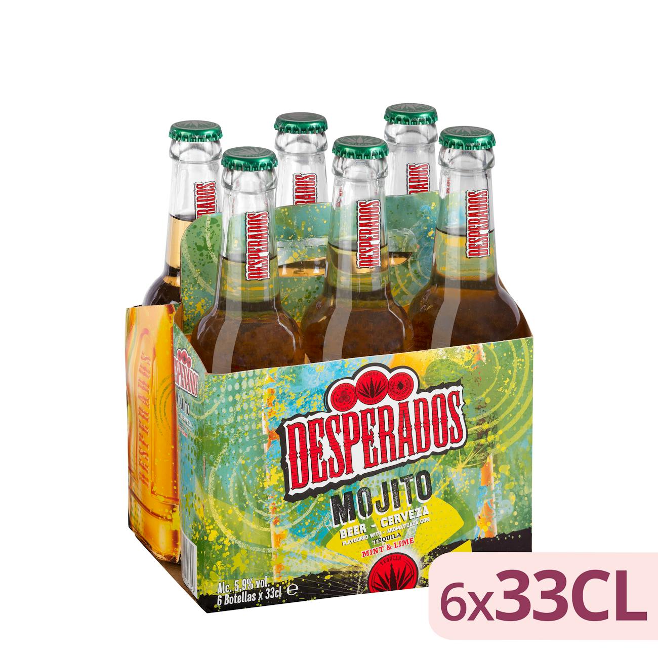 Cerveza con sabor a tequila y mojito Desperados