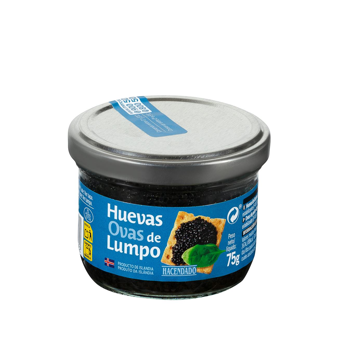 Huevas de lumpo Hacendado