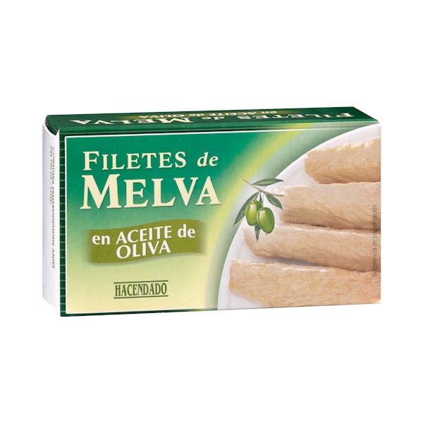 Filetes de melva en aceite de oliva Hacendado | Mercadona compra online