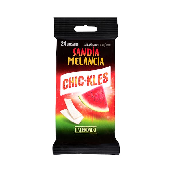 Chicle sandía lámina Hacendado | Mercadona compra online