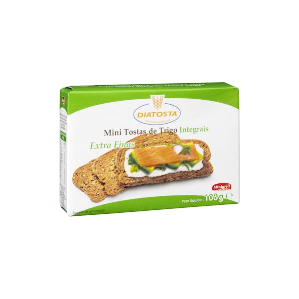 Mini tostas de trigo integrales Minigrill extra finas | Mercadona ...